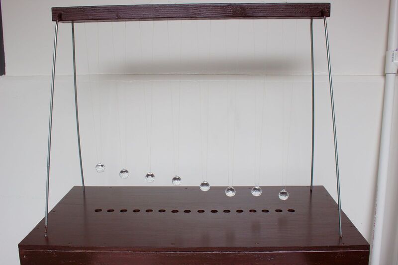 Zane Middle School pendulum wave machine