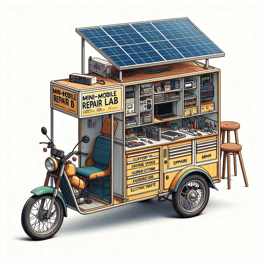 Tricycle Mini-Mobile Repair Lab