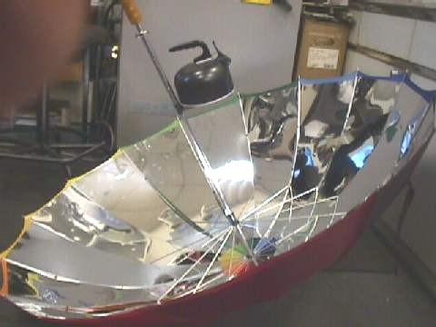 How to make a "Sunbrella" solar cooker - Appropedia: The sustainability ...