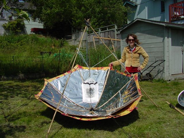 Umbrella solar cooker - Appropedia: The sustainability wiki
