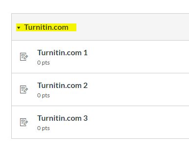 Turnitin Similarity Check Instructions