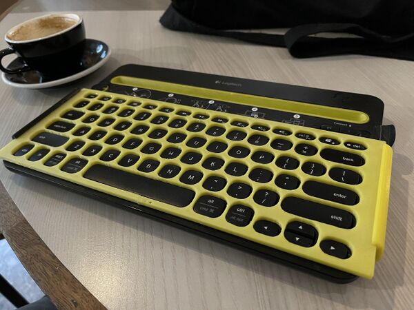 Keyguard for Logitech K480 Bluetooth Keyboard