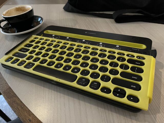 Keyguard for Logitech K480 Bluetooth Keyboard
