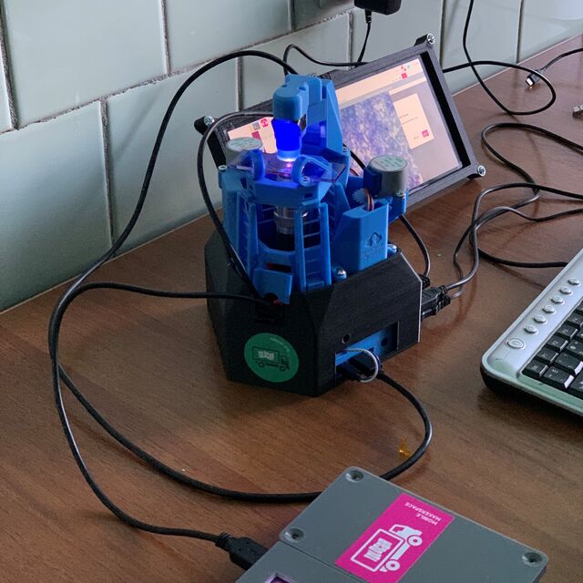 Tolocar/OpenFlexure Microscope in Ukraine