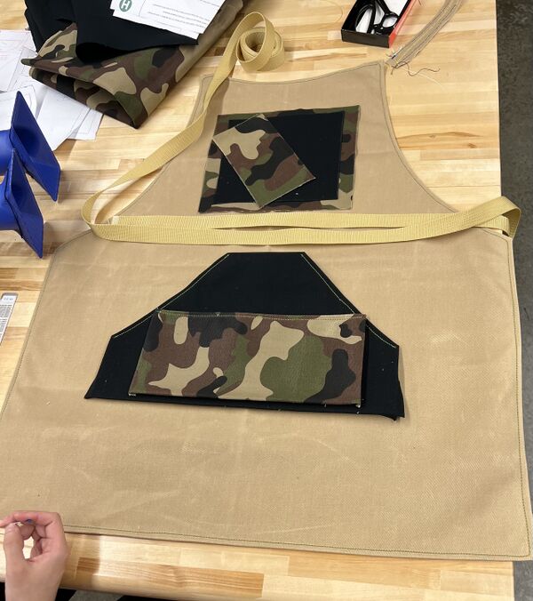Humboldt Makerspace maker apron
