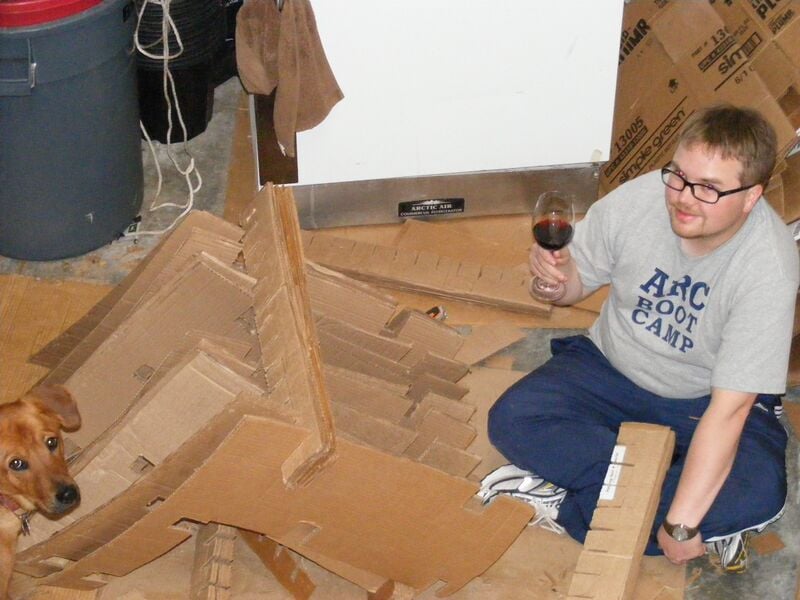Stanley and Kristi's eco-friendly cardboard furniture - Appropedia: The ...