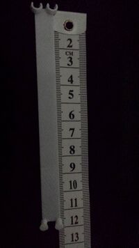 Mid Upper Arm Circumference (MUAC) Clasp Band - Appropedia: The ...