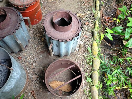 Rancho Mastatal biochar stove