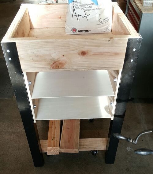 Zane Middle School wedging table