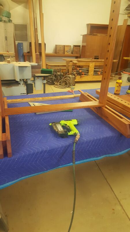 Zane Middle School standing fidget desk