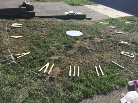 Six Rivers Charter School human sundial