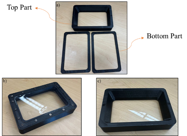 3D Printed vat for SLA printer