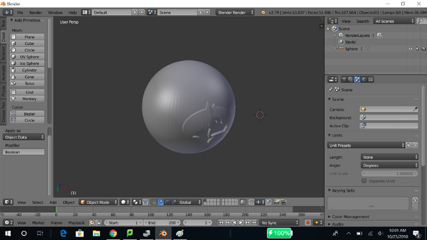Blender Design on Curved Surfaces Tutorial