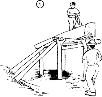 Wood Harvesting with Hand Tools/Pit-sawing