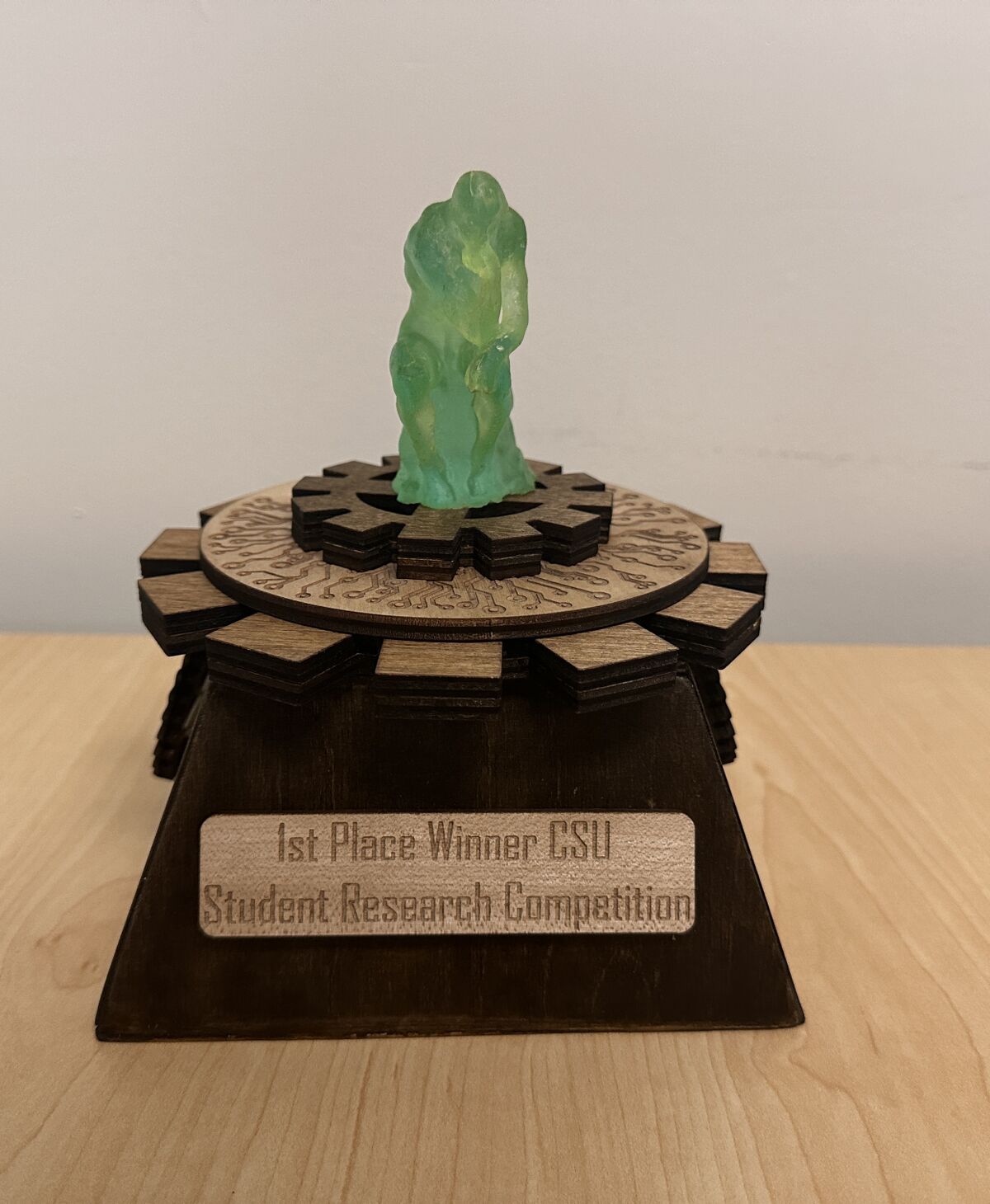 CSU Research Competition 2025 Engineering and Computer Science trophy