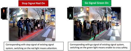 Luminous Zebra Crossing - Appropedia, the sustainability wiki