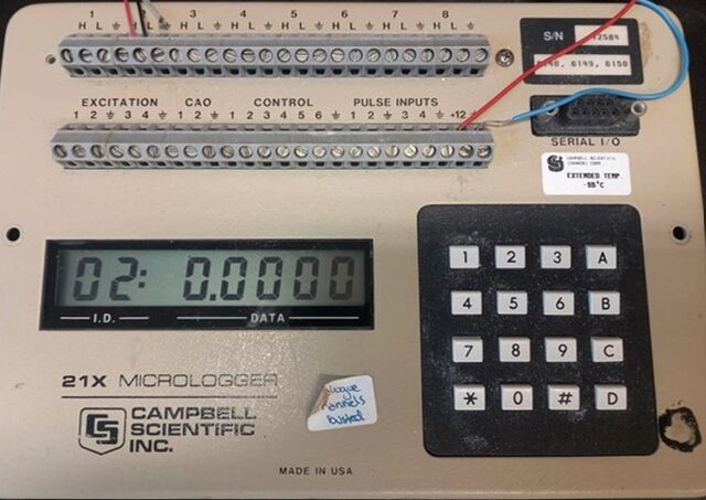 Using An Apogee SQ 500 PAR Sensor With 21X Micrologger