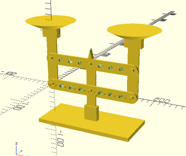 Weighing scales/mass balance
