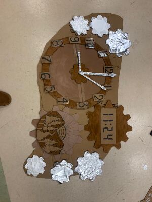 Humboldt Makerspace big clock