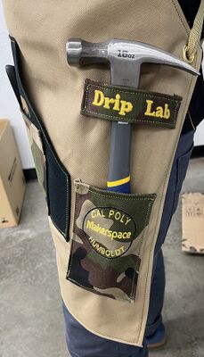 Humboldt Makerspace maker apron