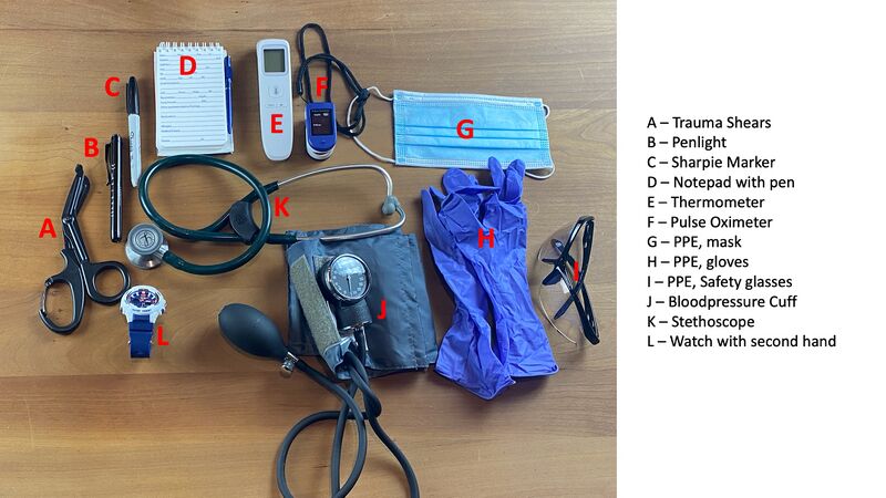 NREMT Skillset/EMS Jump Bag