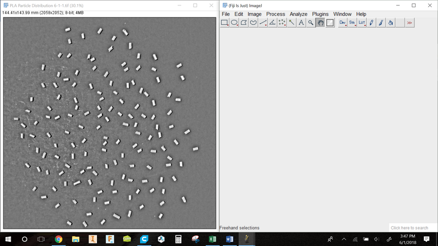 Particle Size Analysis using ImageJ Software