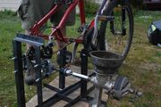 CCAT pedal powered grain mill