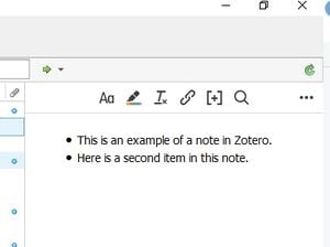 Using Zotero to create literature reviews