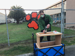 Six Rivers Charter School mobile science station