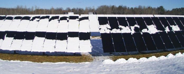 Snow Shedding in PV Systems with Framed Modules