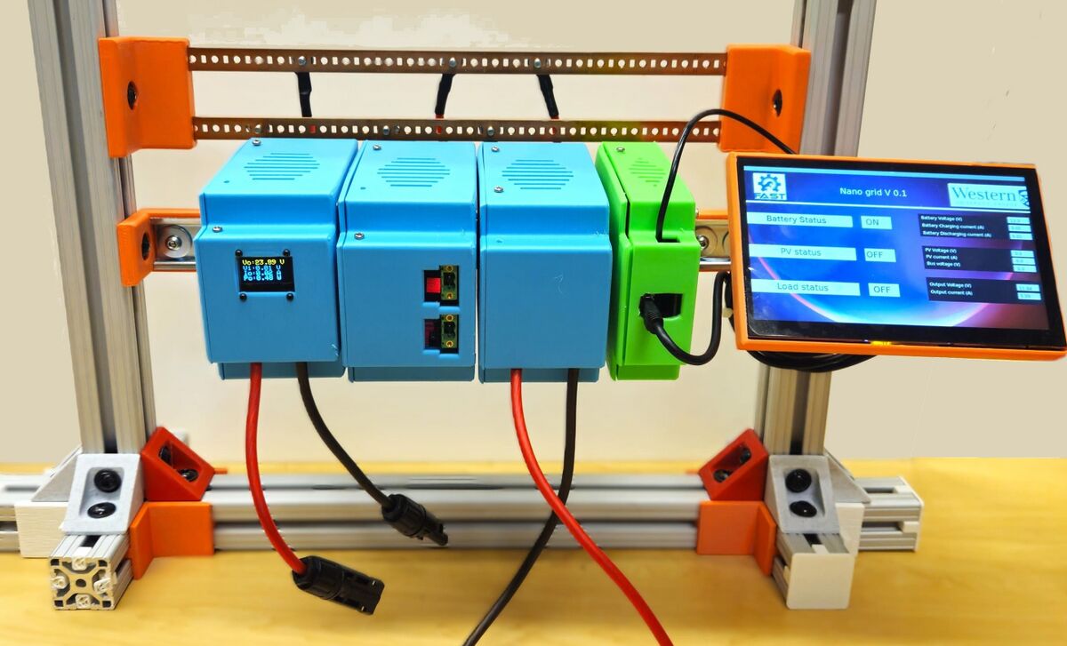Open-source Hardware Design of Modular Solar DC Nanogrid