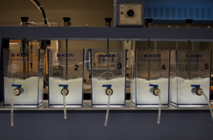 Coagulation-flocculation jar test protocol: QAS