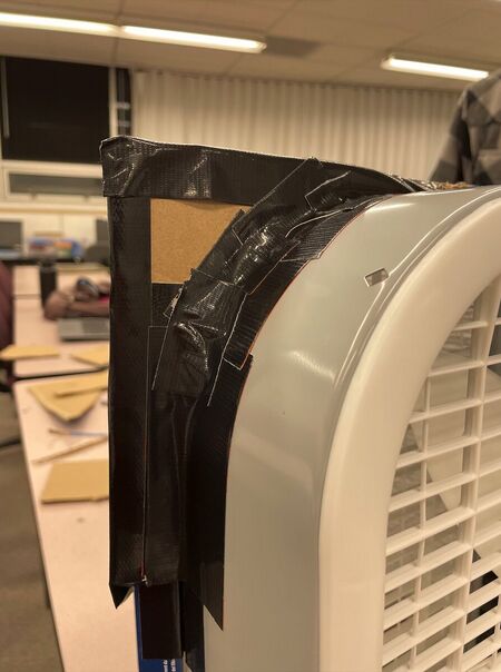 215 DIY solar power box fan air filter