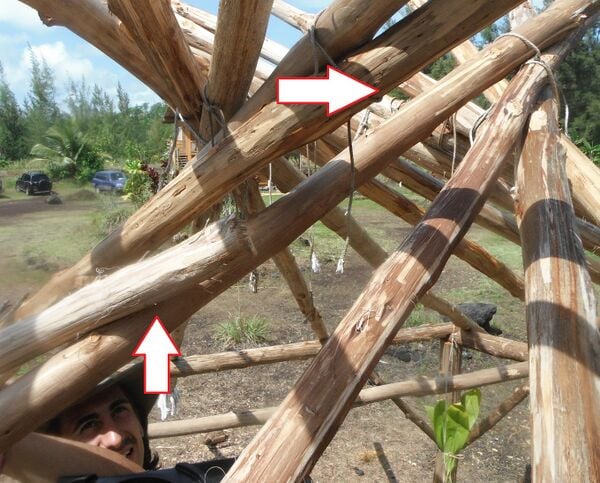 How to build a reciprocal roof