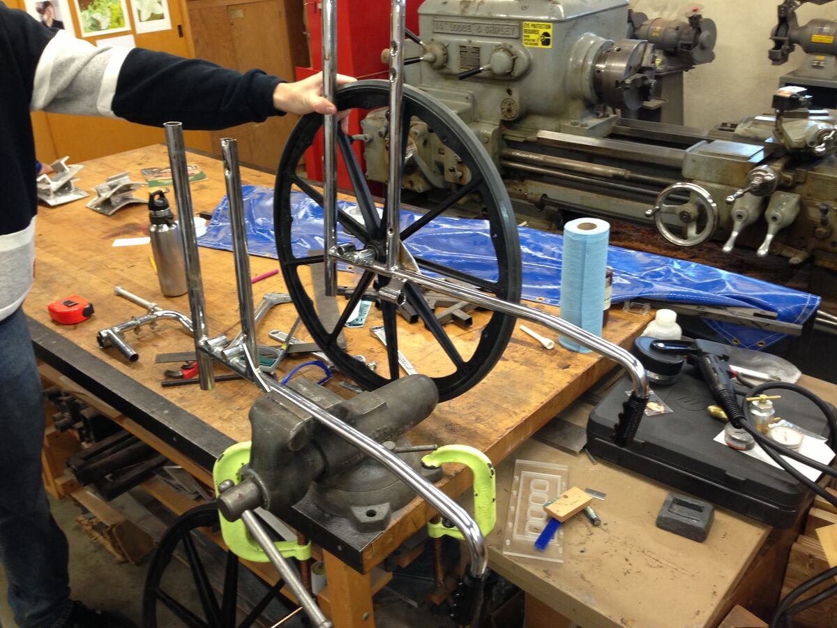 SCRAP Humboldt upcycled bicycle trailer instructions